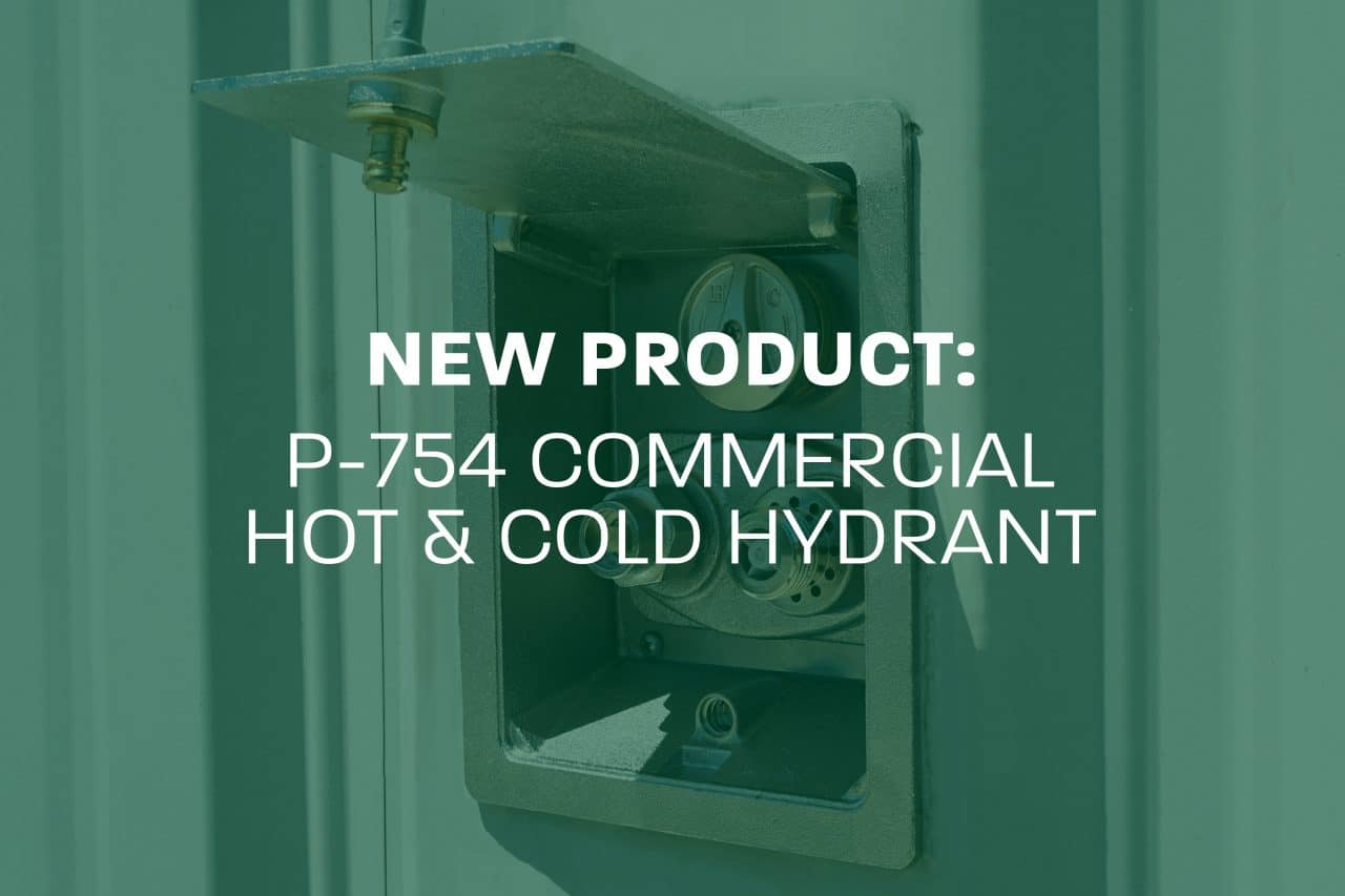 PRIER Introduces New Product: Commercial Hot & Cold Wall Hydrant - PRIER